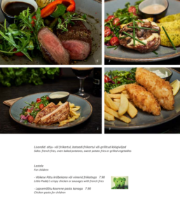 Menüü – St. Patricks – Celebrating friendship